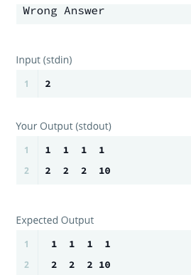 Python HackerRank スペースについて