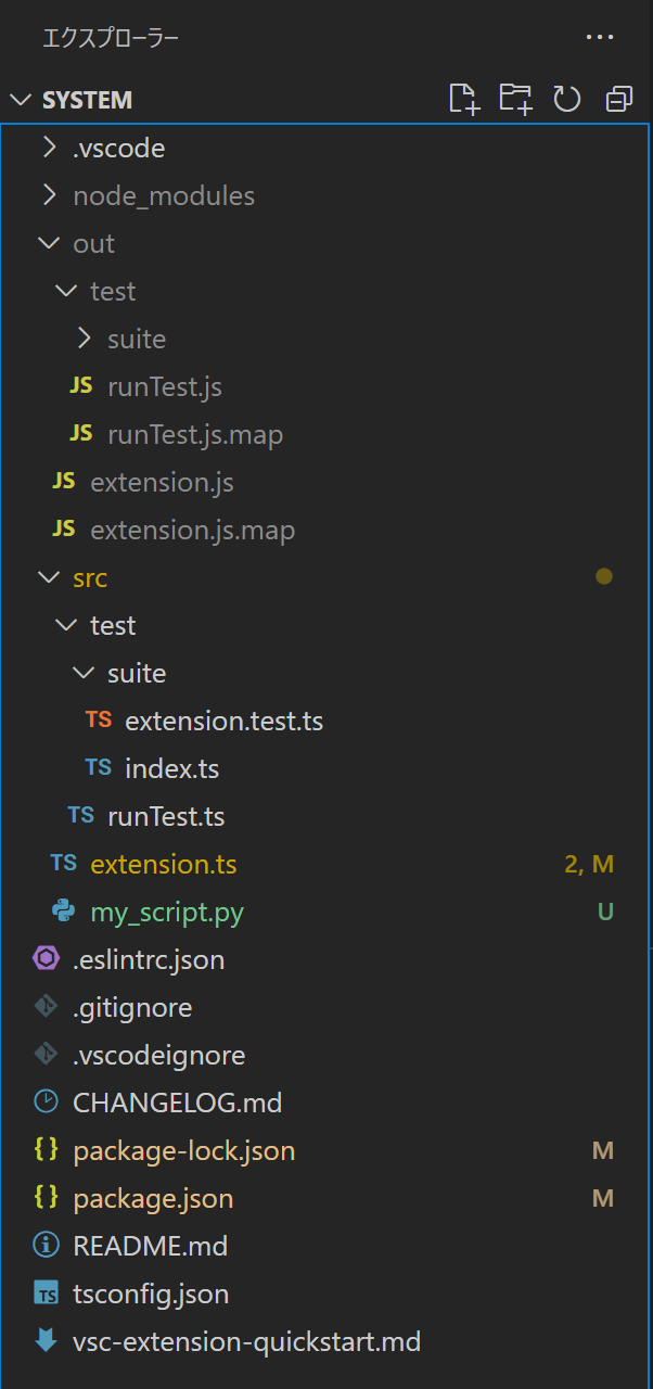 Node.jsとpythonの接続が上手くいかない、また、SQlite3が全然違う場所に作られてしまう。（vscode拡張機能開発） | teratail
