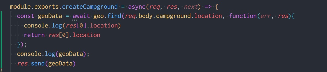 javascript async awaitの処理でawaitしてくれません | teratail
