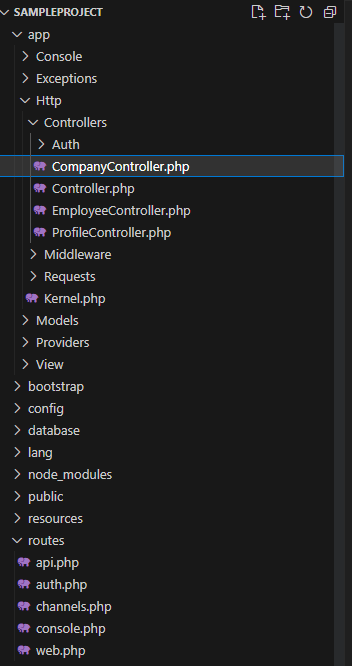 Laravelのphp artisan route:listでClass does not existエラー