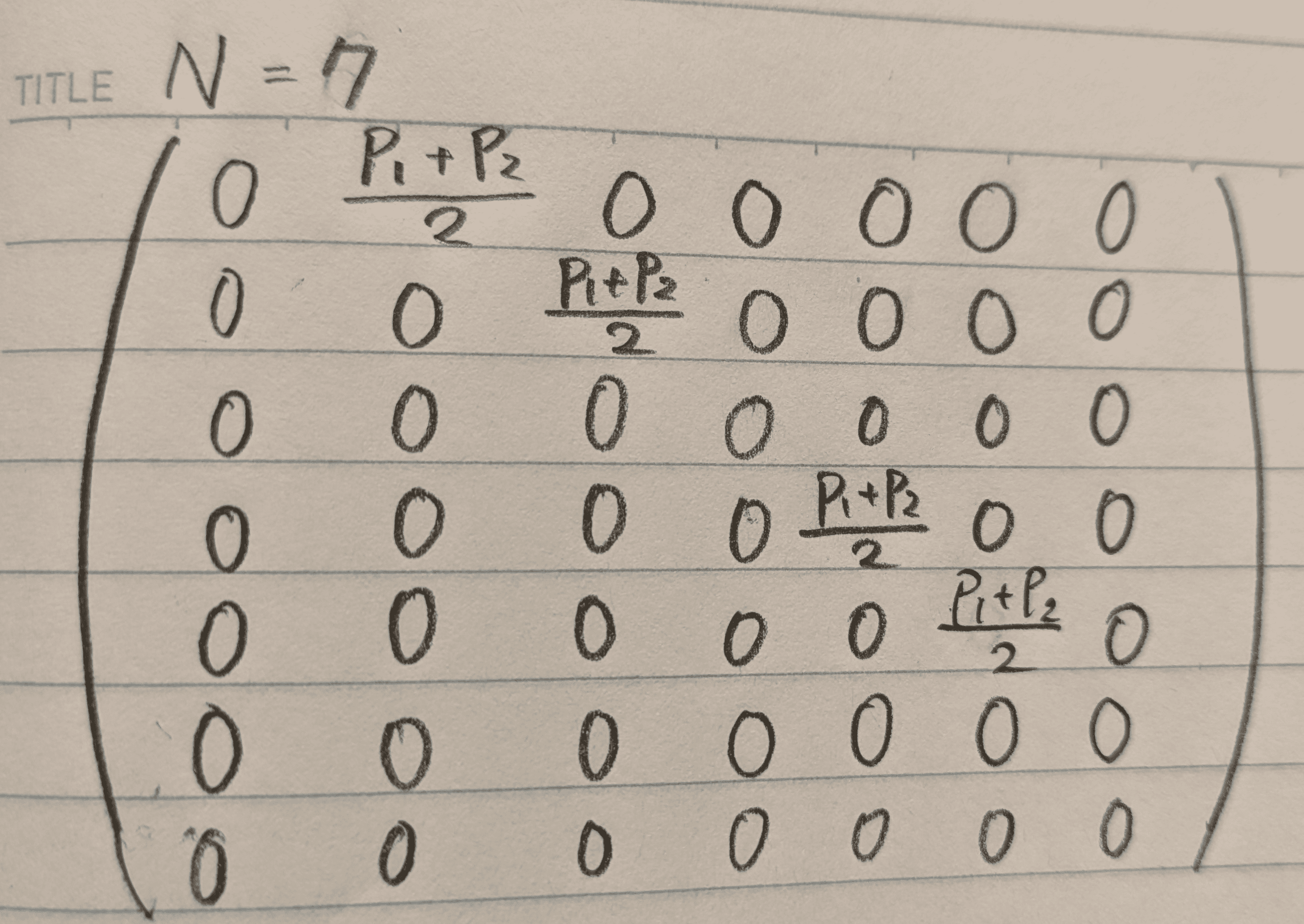 Python 行列を作成したい | teratail