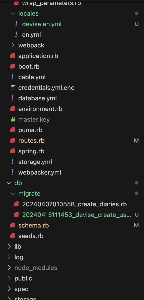 devise_forのルーティングが記述されない（bin/rails db:migrate RAILS_ENV=developmentエラー）