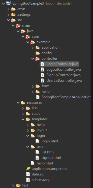 Spring Boot redirect先のpathについてどこが指定されているのか知りたい | teratail