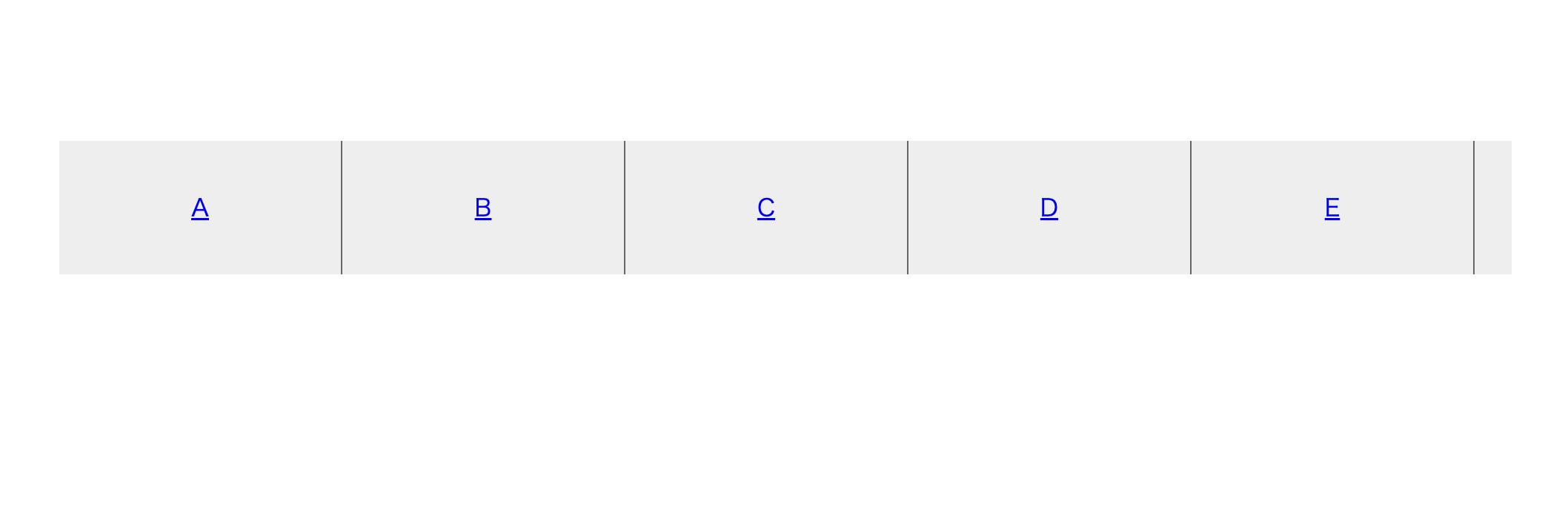 CSSでoverflow-x:scroll;のメニューエリアに、ドロップダウンを表示できるか？