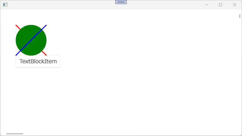 CanvasにLineや円やTextBlockを描画するやり方